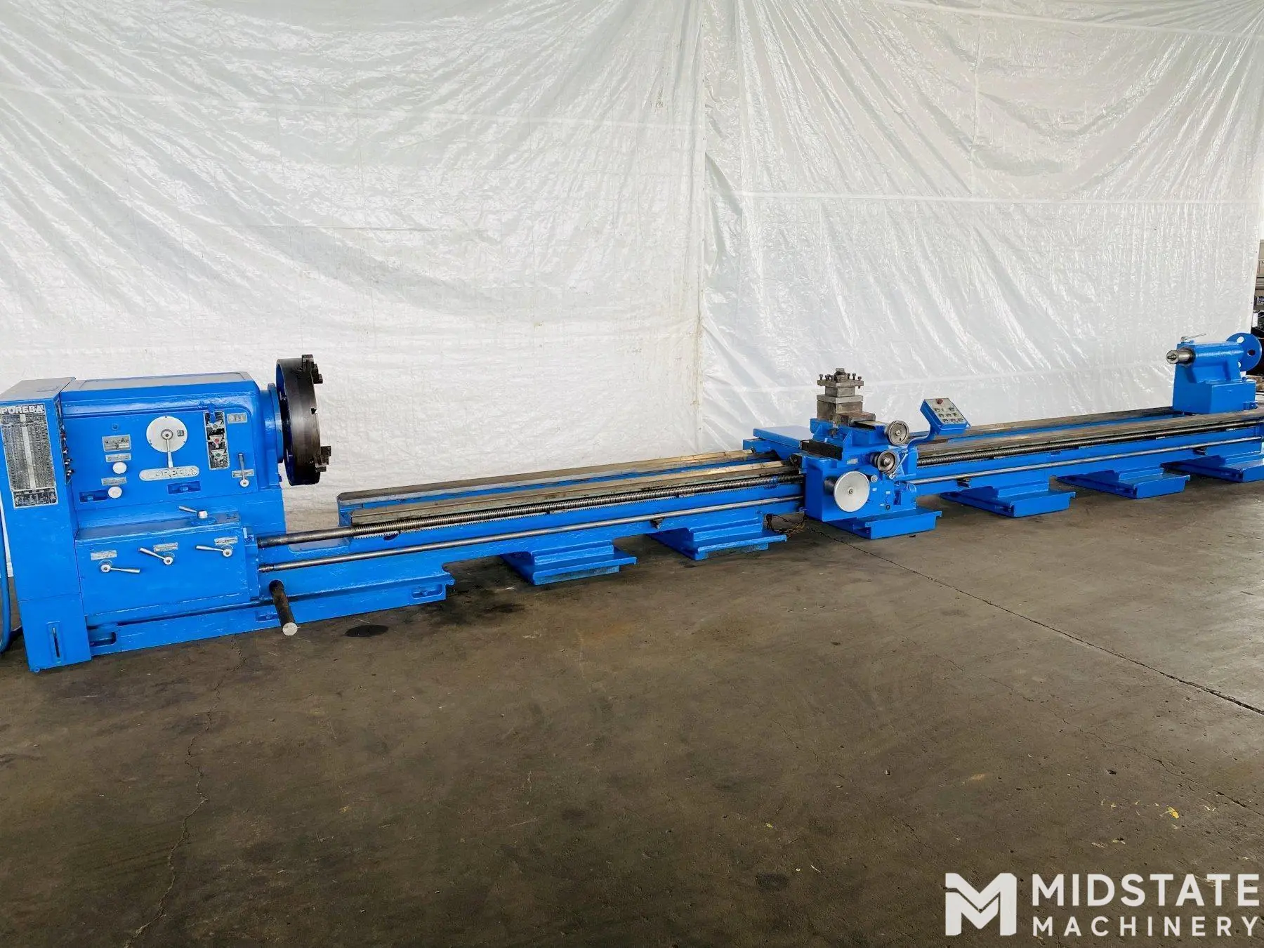 Used POREBA TR115 Engine Lathes 1738 | Midstate Machinery