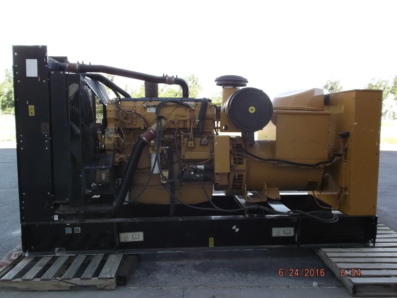 Item# GS3894 - Caterpillar C15 Diesel 500KW, 60Hz, 480V Generator Set ...