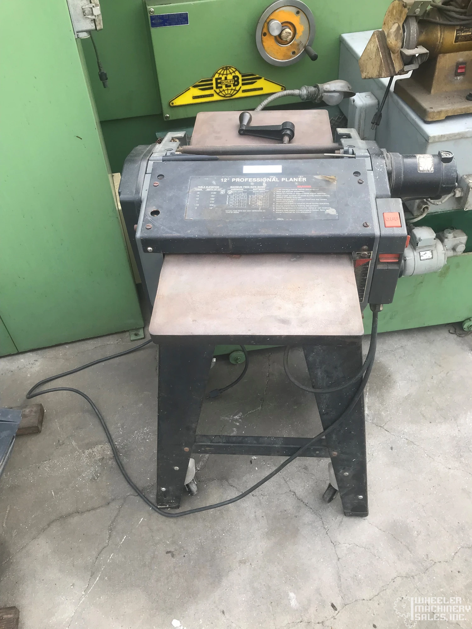 Used SHOPSMITH M5082 PLANERS 6225 | Wheeler Machinery Sales
