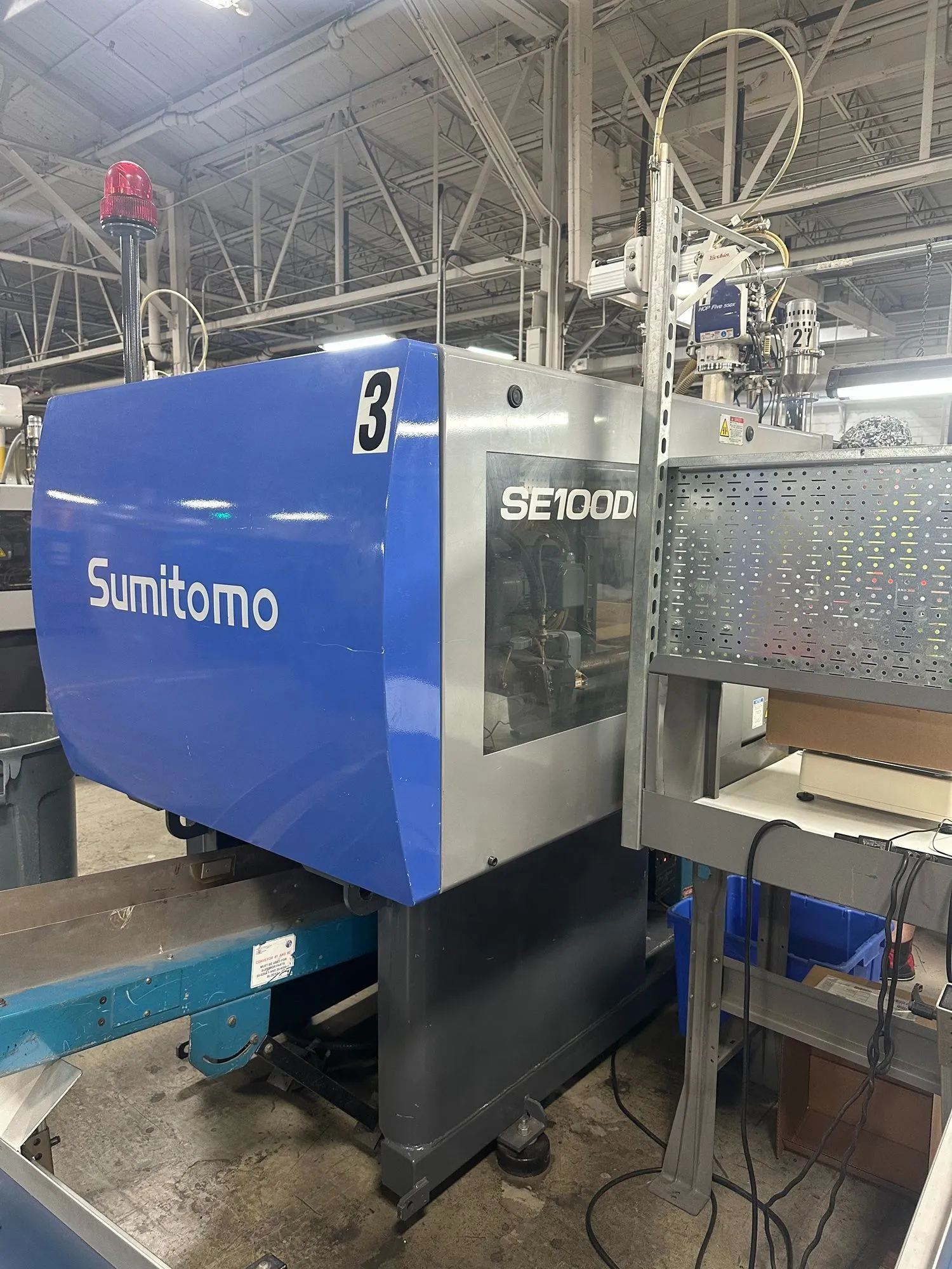 Used 2010 SUMITOMO SE100DUZ-C250M Horizontal Plastic Injection Molding ...