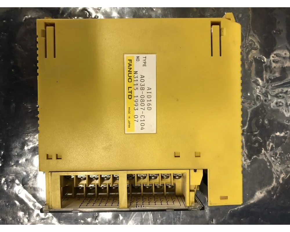 Used FANUC FANUC MODEL A INPUT CARD Input Card A03B-0807-C104 | Machine ...