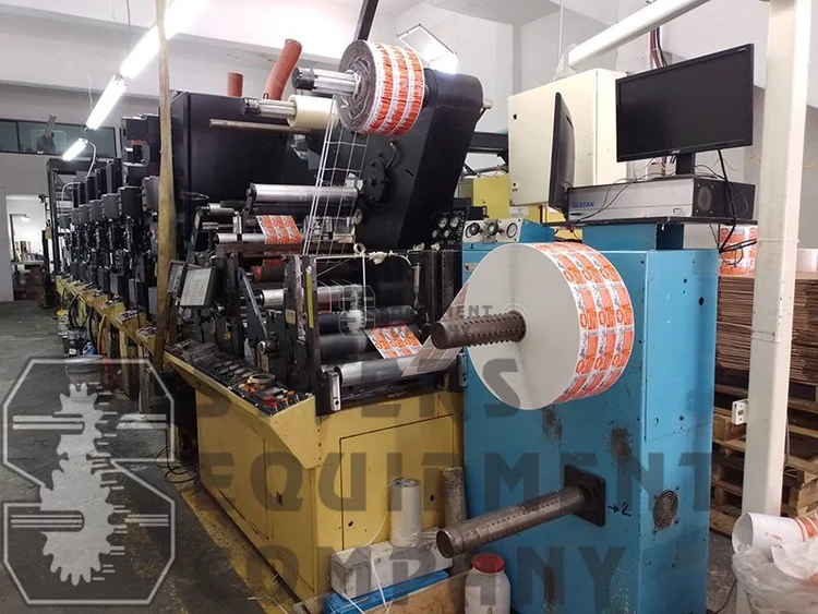 Used 1992 COMCO COMMANDER FLEXO NARROW WEB 6891 | Styers Equipment Company