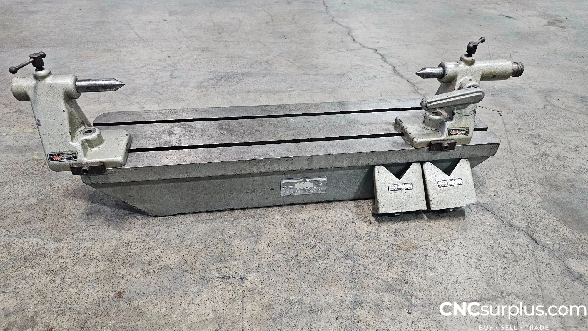 Used K.O. LEE BC3 Bench Centers 13636 | CNCsurplus
