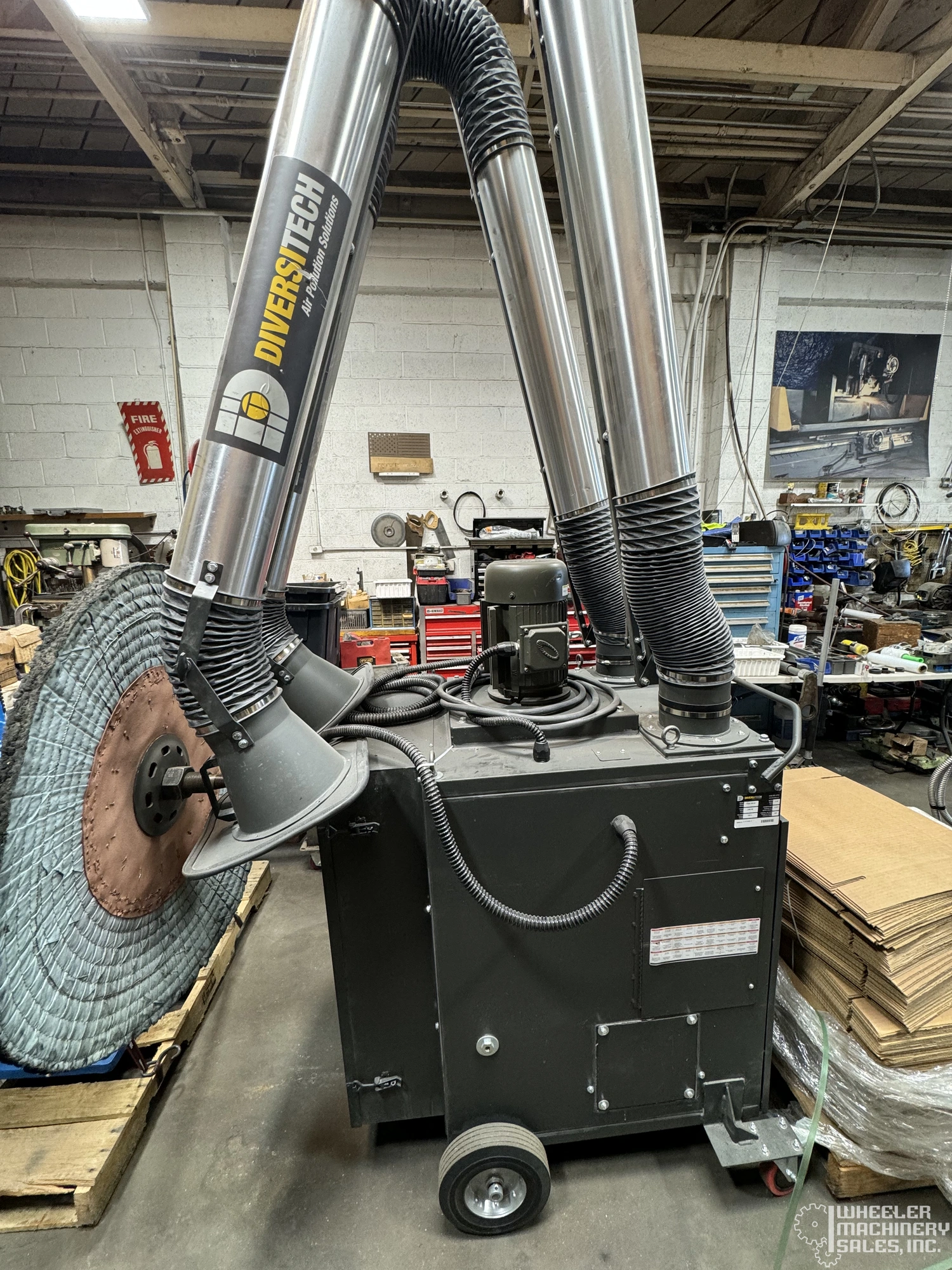 Used DIVERSITECH FRED SR-02 FUME EXTRACTORS 7225 | Wheeler Machinery Sales