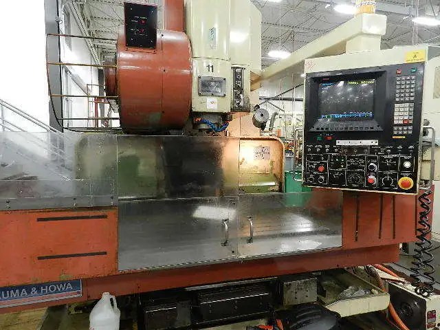Used 1988 OKUMA & HOWA 5VA 4 AXIS VERT MACHINING CNT Machining Centers ...