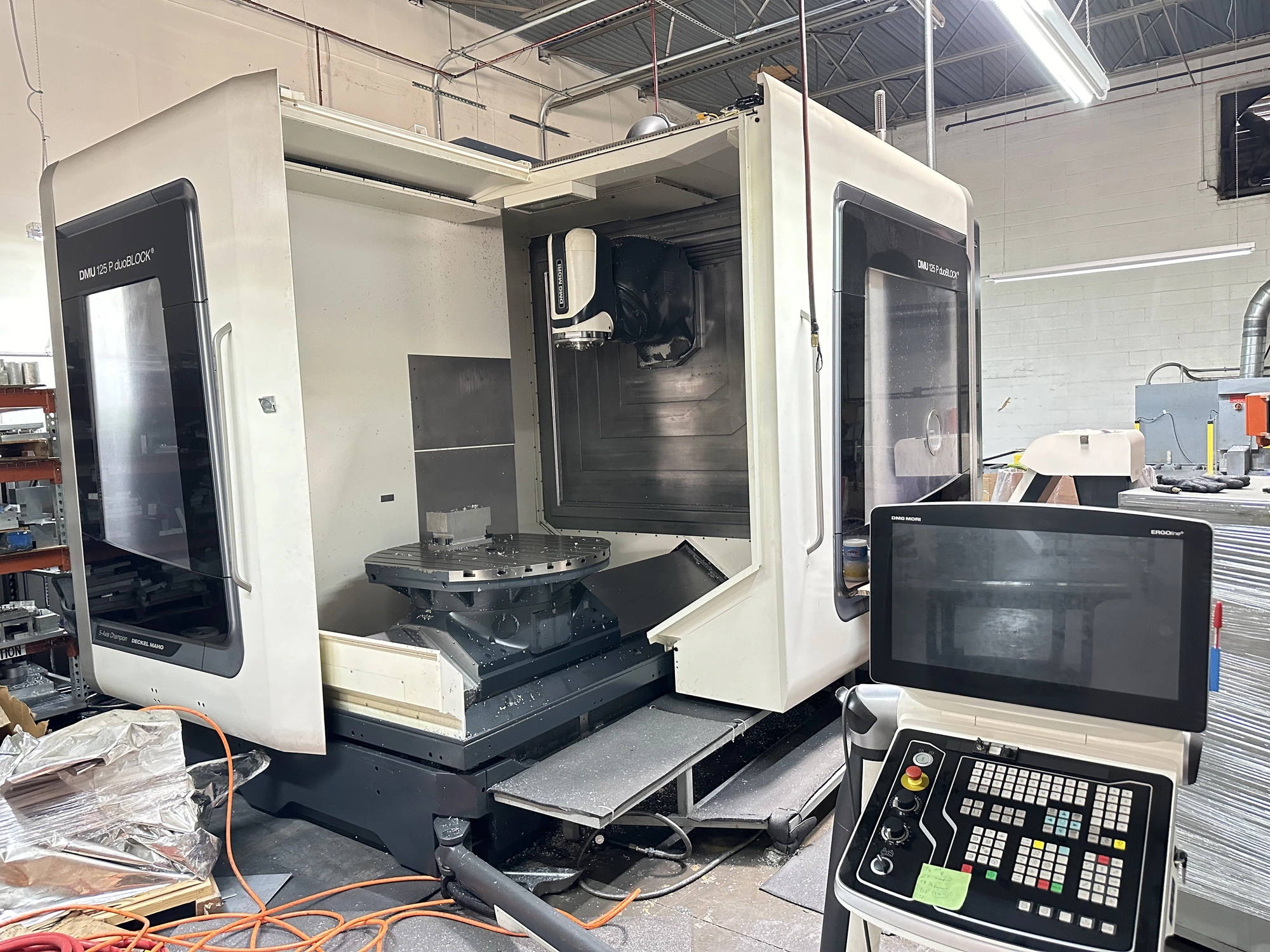 Used 2016 DMG MORI DMU 125P DUOBLOCK CNC 5 Axis Machines 9597 | USED ...
