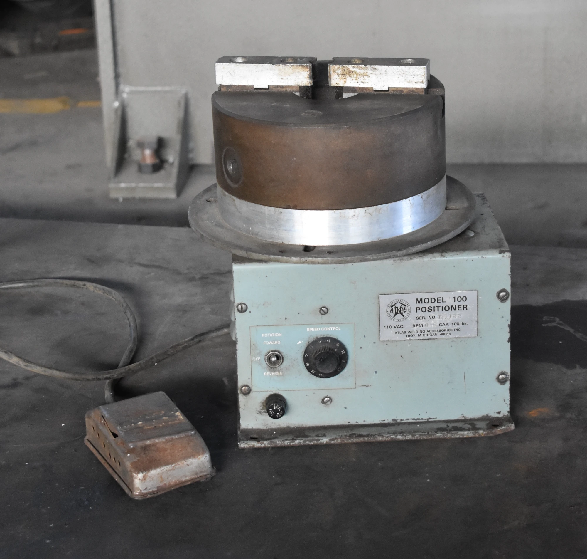 Used ATLAS 100 Welding Positioners 30164 | Mohawk Machinery
