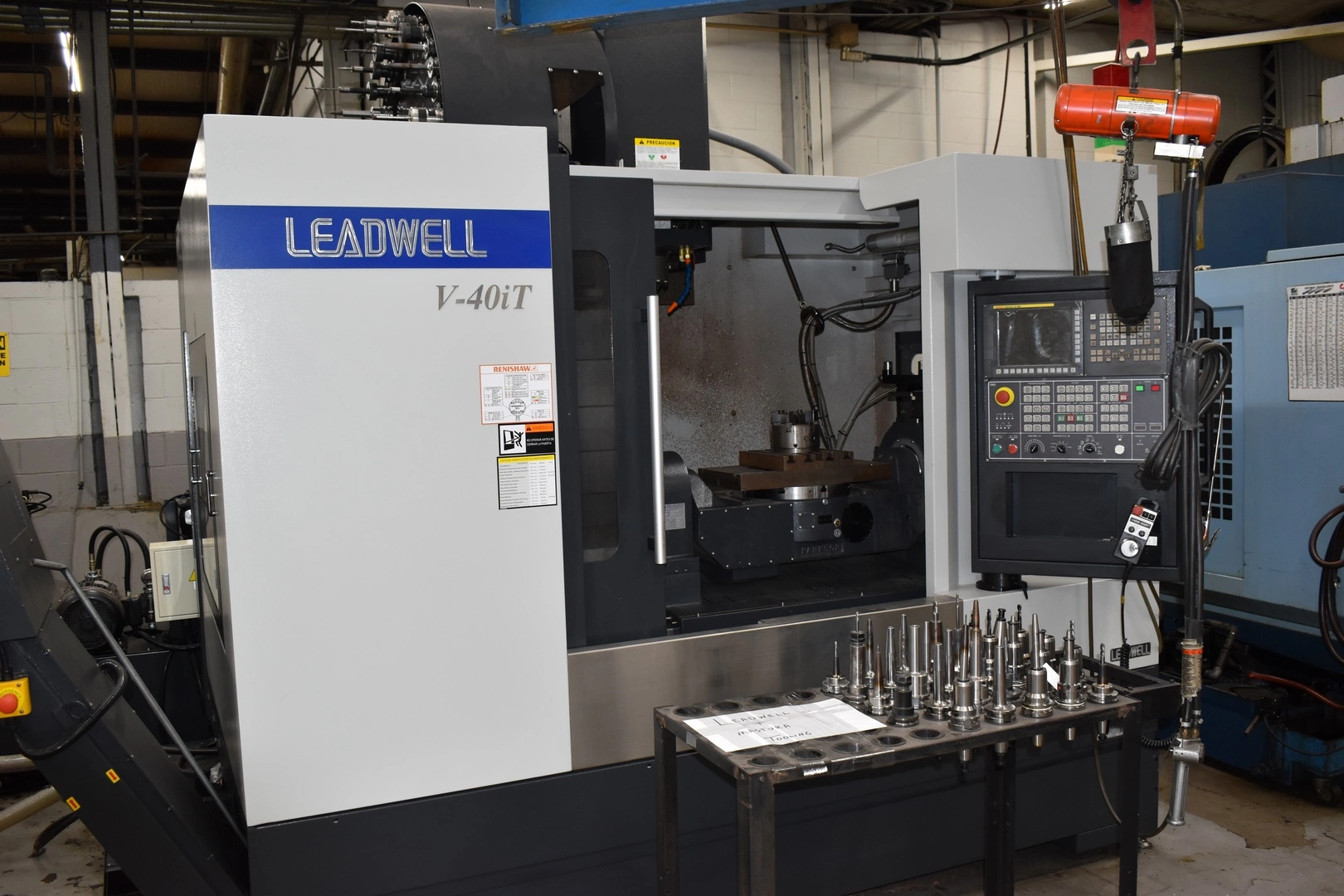 Used 2018 LEADWELL V-40IT CNC 5 Axis Machines 8975 | USED CNC WAREHOUSE
