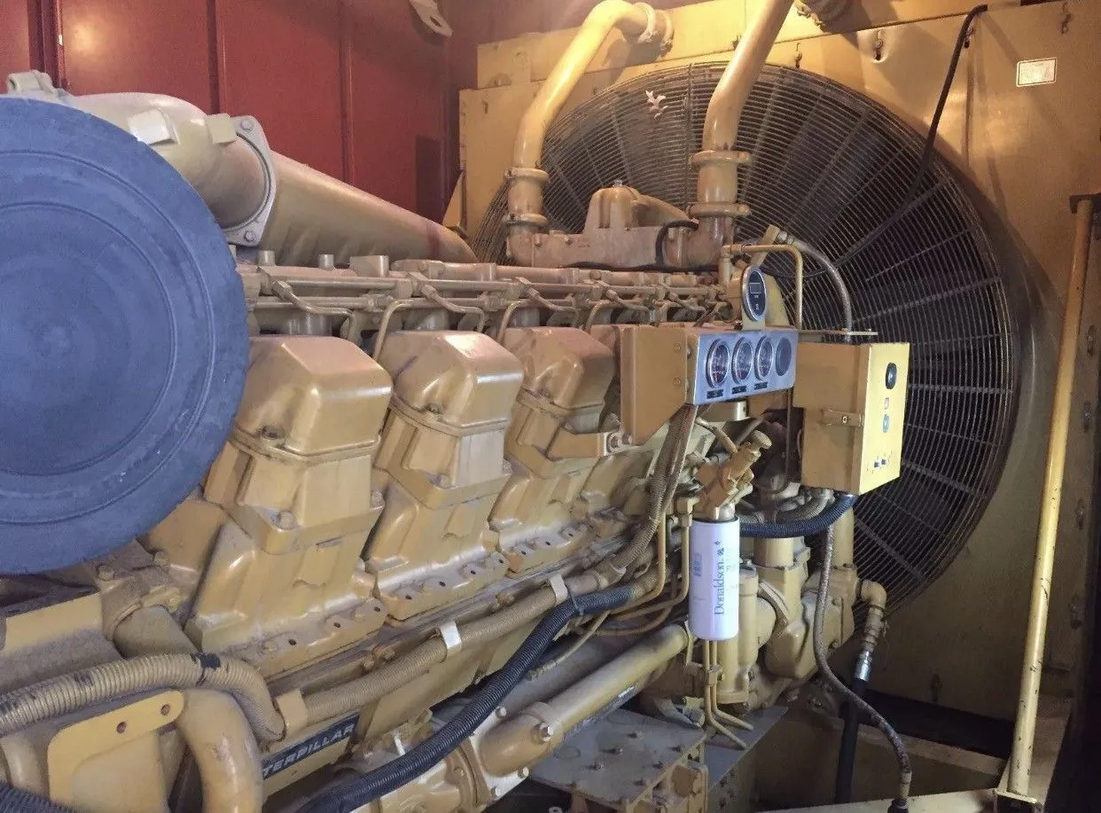 Item# GS3933 - Caterpillar 3512 Diesel 1250KW, 60Hz, 480V Generator Set ...