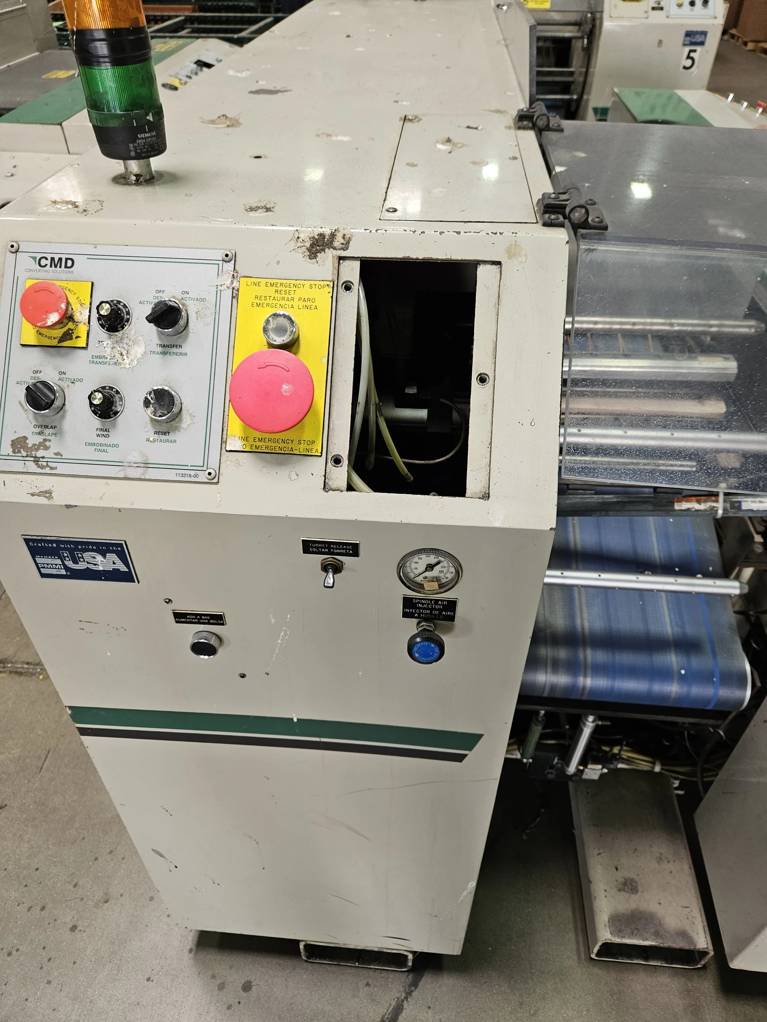 Used 1997 CMD 40130 LH Winders, Coreless | Mark One Machinery