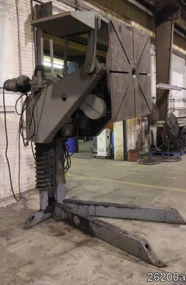 USED 6,000 lb. P & H #6A WELDING POSITIONER #26200 | Kempler Industries