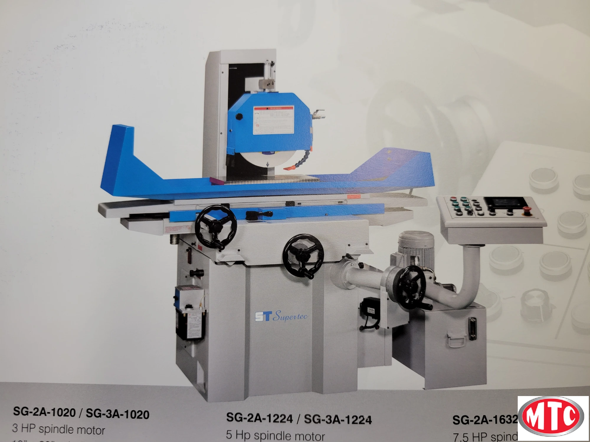 New 2024 SUPERTEC SG-3A1224 Saddle Type Surface Grinder 8045 | Myers Technology Co., LLC