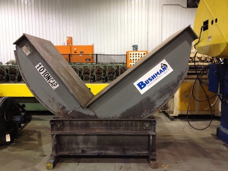 Used 1999 BUSHMAN M9604 Coil Upenders / Coil Tippers 9077 | Universal Press