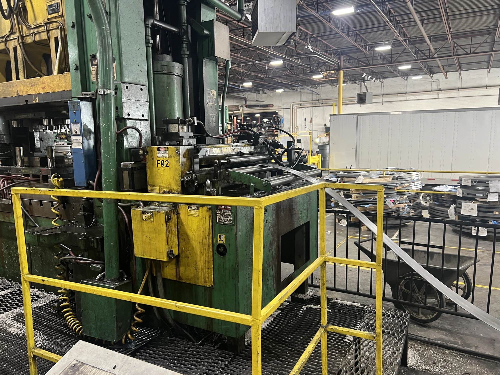 Used 1993 Dallas / Perfecto DRF-436-RH Complete Feed Lines 12022 ...