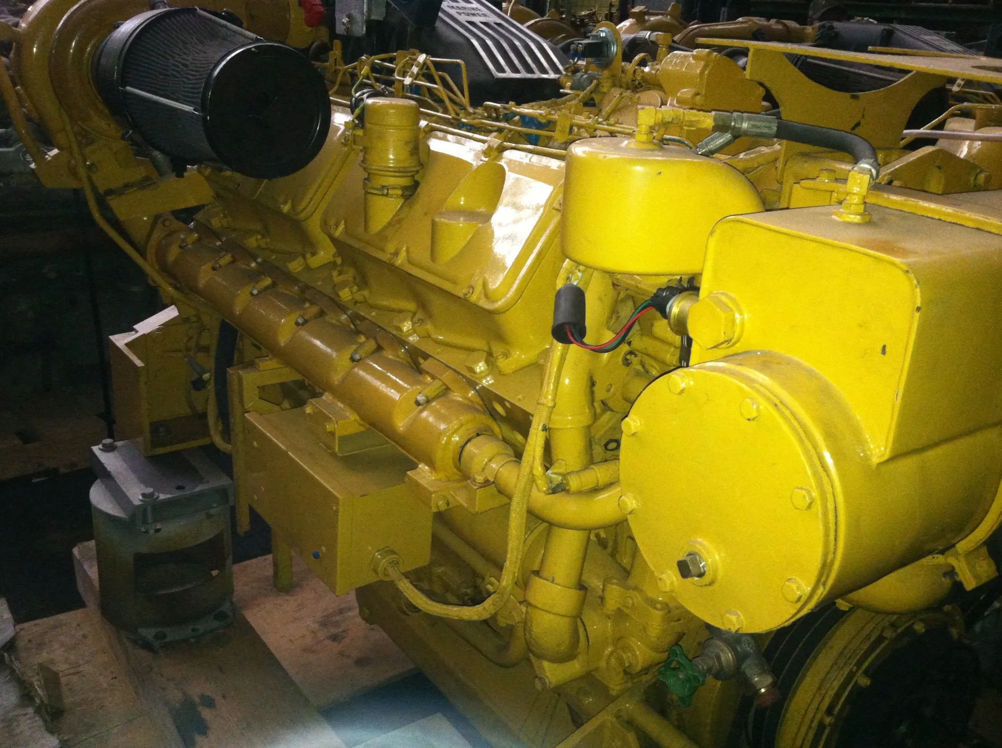 Item# E4431 - Caterpillar 3412C DITA 1250HP, 2300RPM Marine Diesel ...