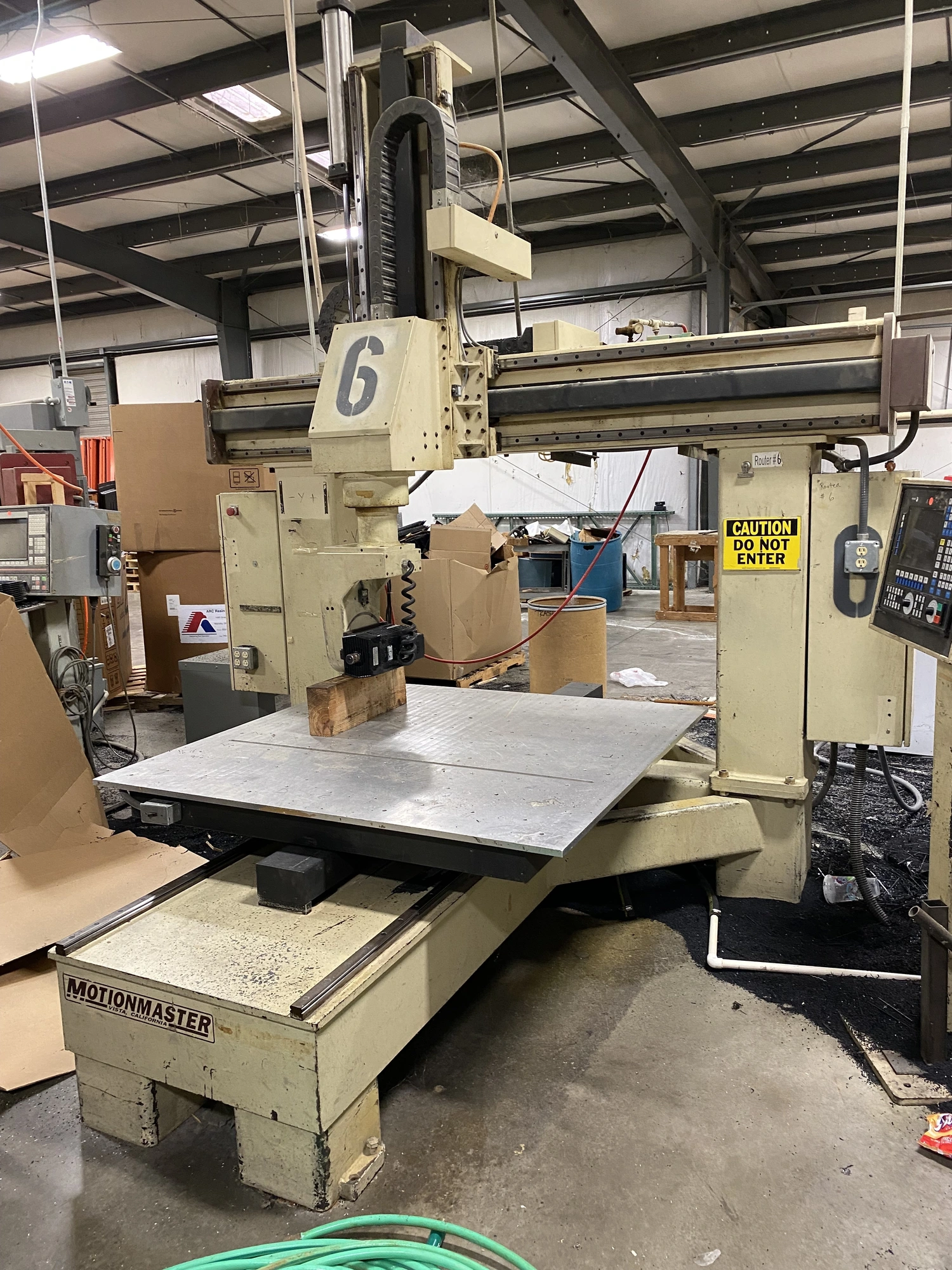 Used MOTION MASTER 5' x 5' Used 5 Axis CNC Routers 202878 | PlastiMach Corp