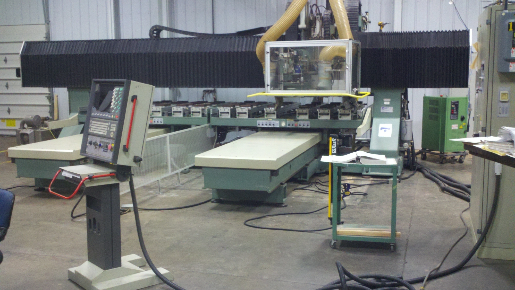 Used 1998 CMS NB-PF-5A3TGW63-RR Used 3 Axis CNC Routers 202911 ...