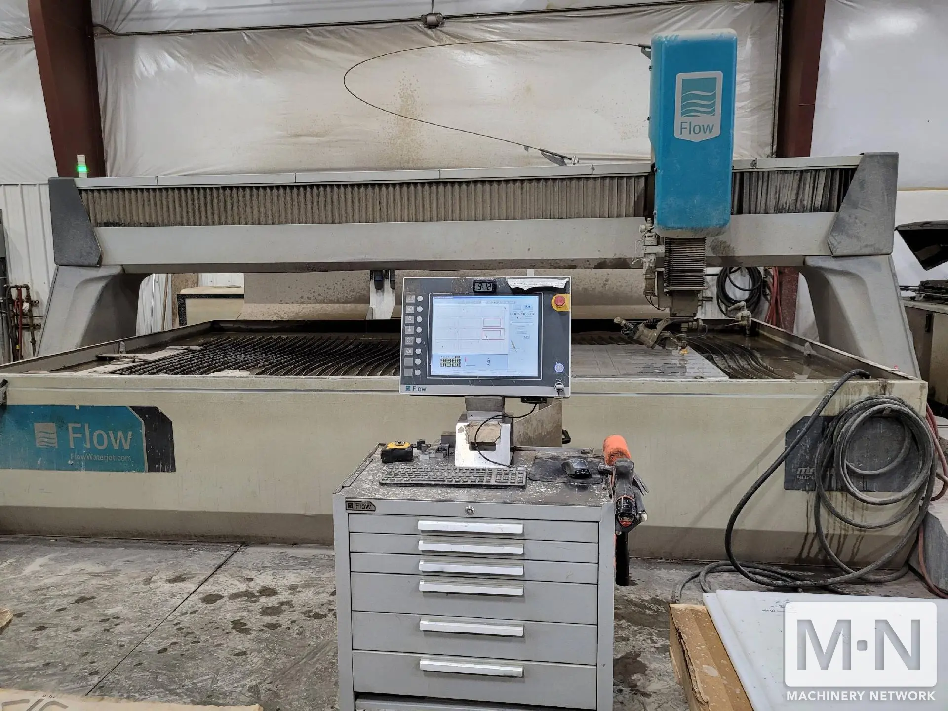 FLOW MACH 4 4020B 5-AXIS CNC WATERJET | Machinery Network