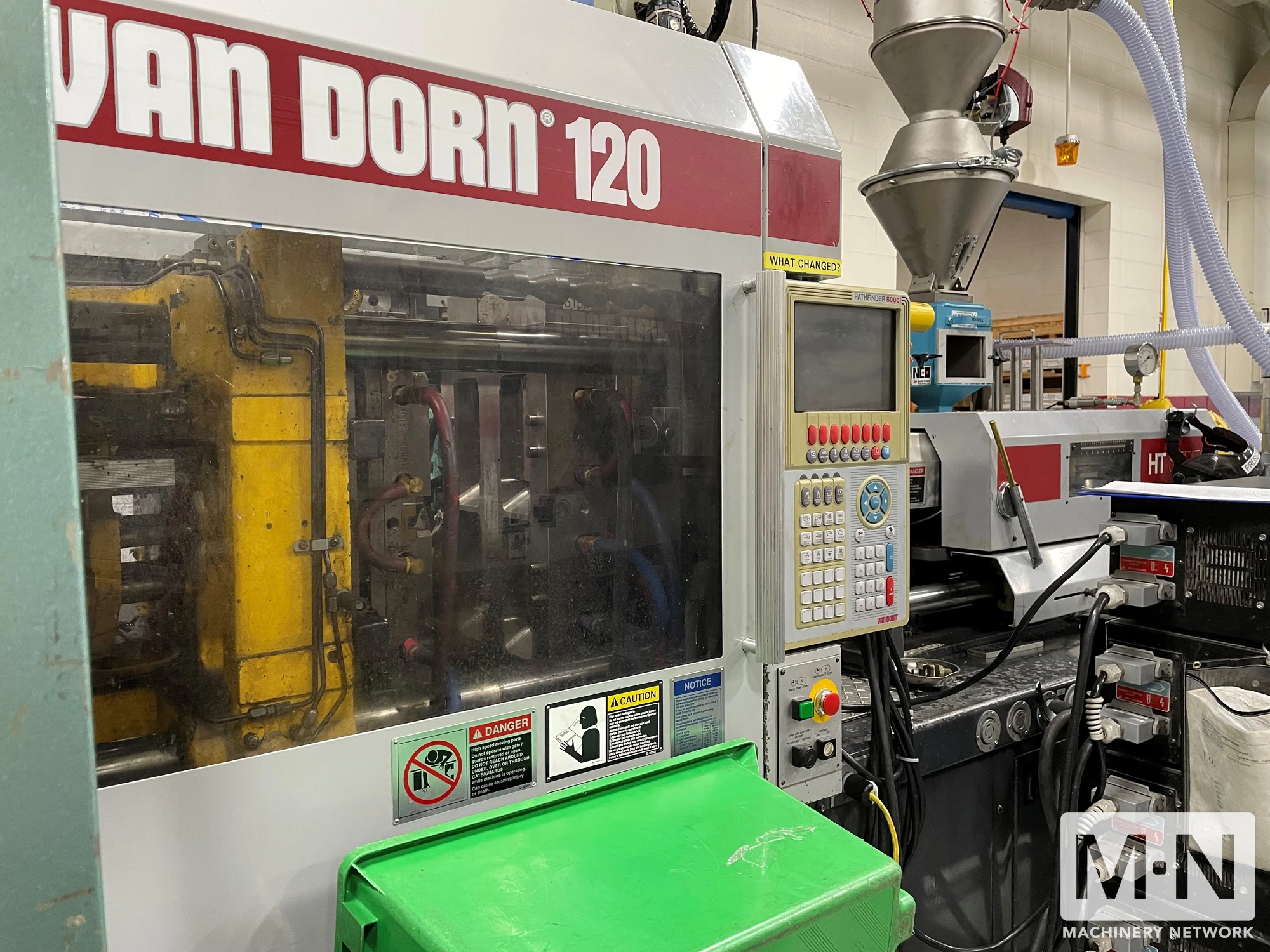 120 Ton 8 Oz VAN DORN 120HT-8F INJECTION MOLDING MACHINE, 2000 ...