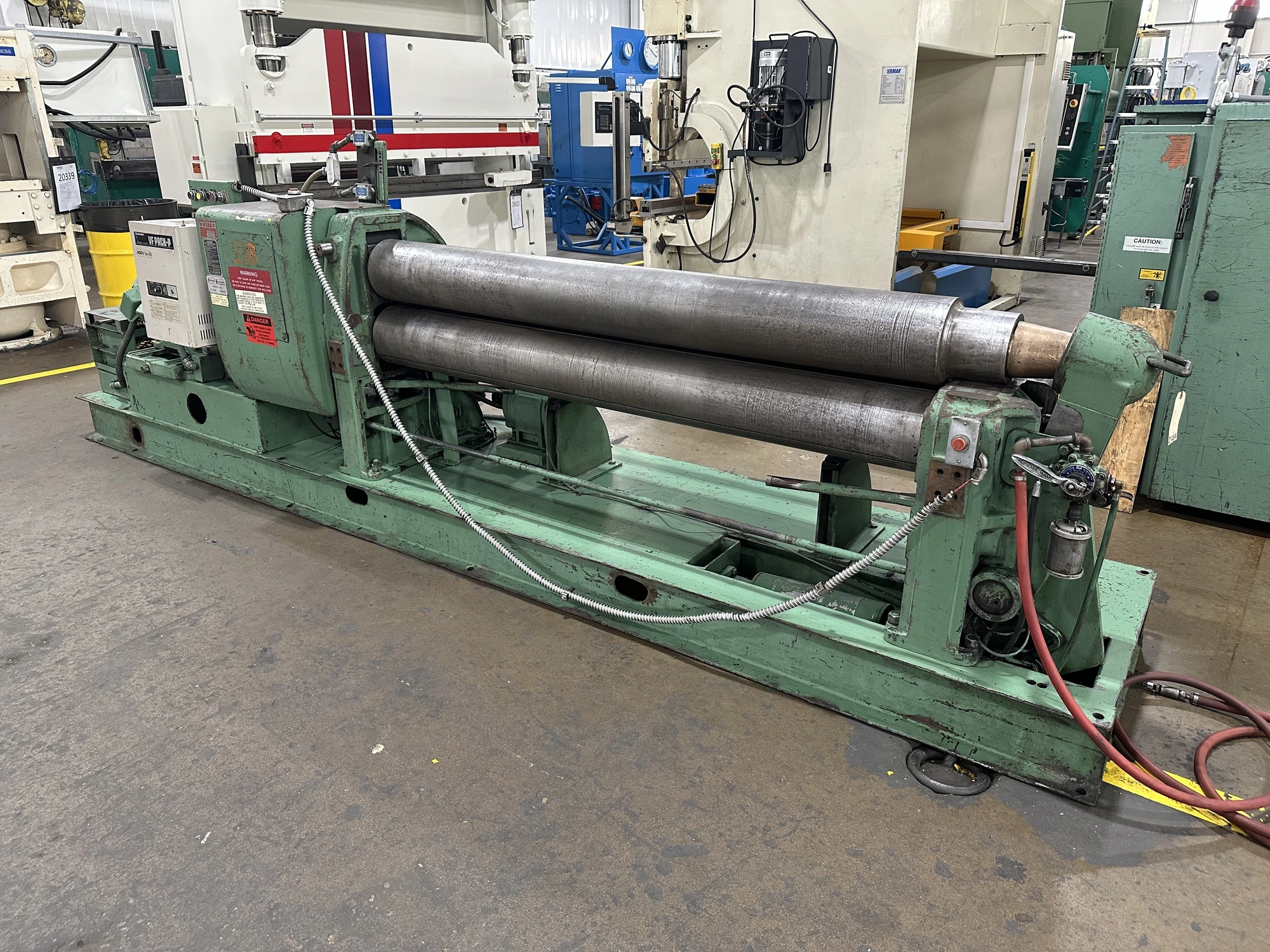 Used 6 Ft. X 3/8" Webb #R3L-R-8006 Bending Roll #29358 | Kempler Machinery