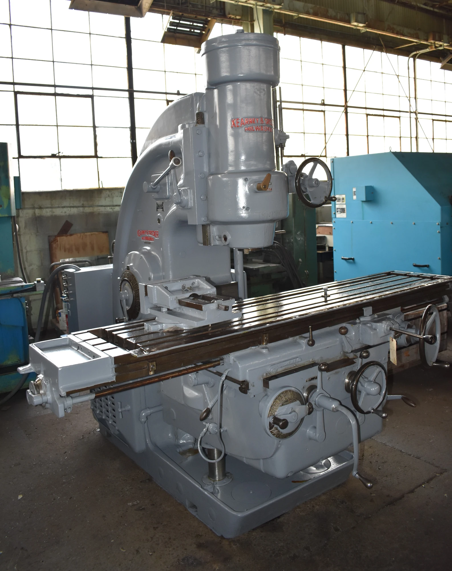 Used KEARNEY & TRECKER 430 TF-17 Vertical Mills - (incl: Combination ...
