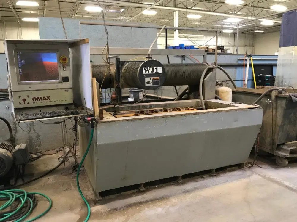 Used 2000 OMAX 2652V Waterjet Cutters 10412 | Westbrook Engineering