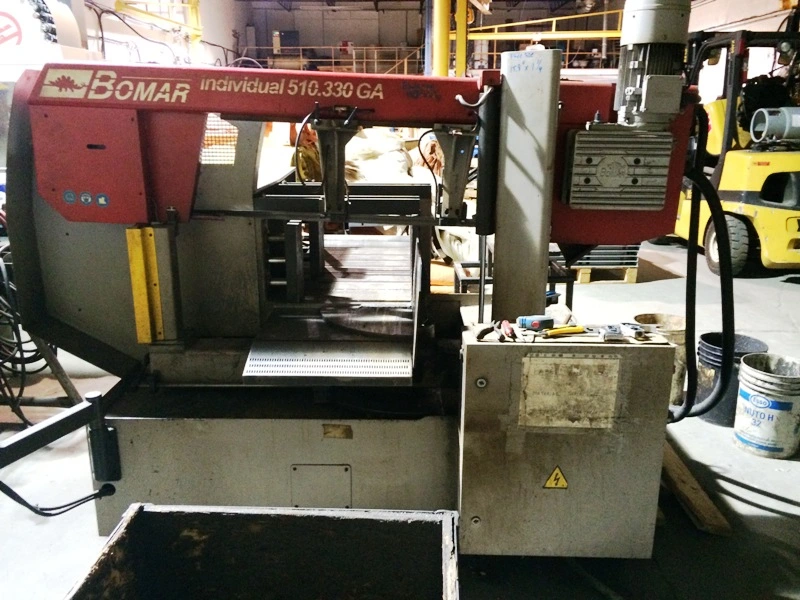 Used 2008 BOMAR 510.330 GA Automatic Band Saws Horizontal 6548 | USED ...