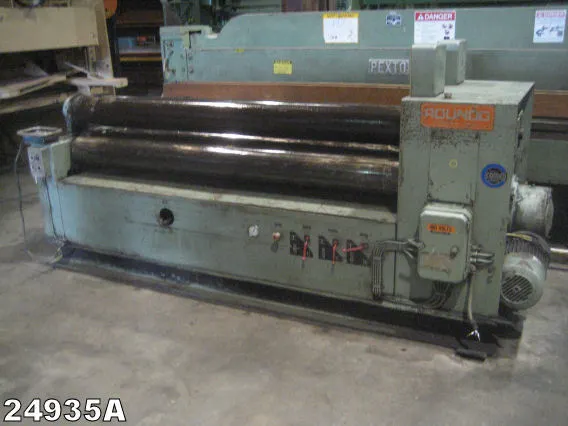 Used ROUNDO PAS 205 Plate Bending and Slip Roll 24935 | Kempler Machinery