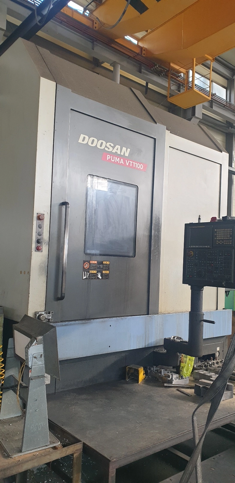 Used 2012 DOOSAN VT 1100 Boring Mills Vertical CNC 9566 | USED CNC ...