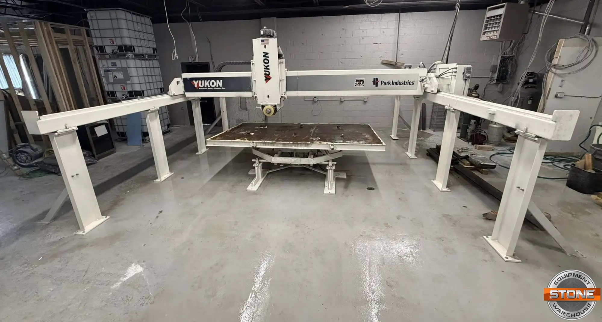 Used 2003 PARK INDUSTRIES YUKON Bridge Saws 18436 | STONE EQUIPMENT ...