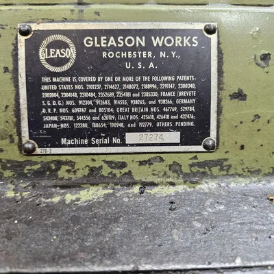 Used GLEASON 14 CONIFLEX BEVEL GEAR GENERATORS STRAIGHT (CNC) 16634274 ...