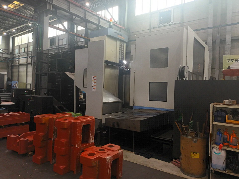 Used 2014 DOOSAN DBC 110 Boring Mills Horizontal Table Type 9773 | USED CNC