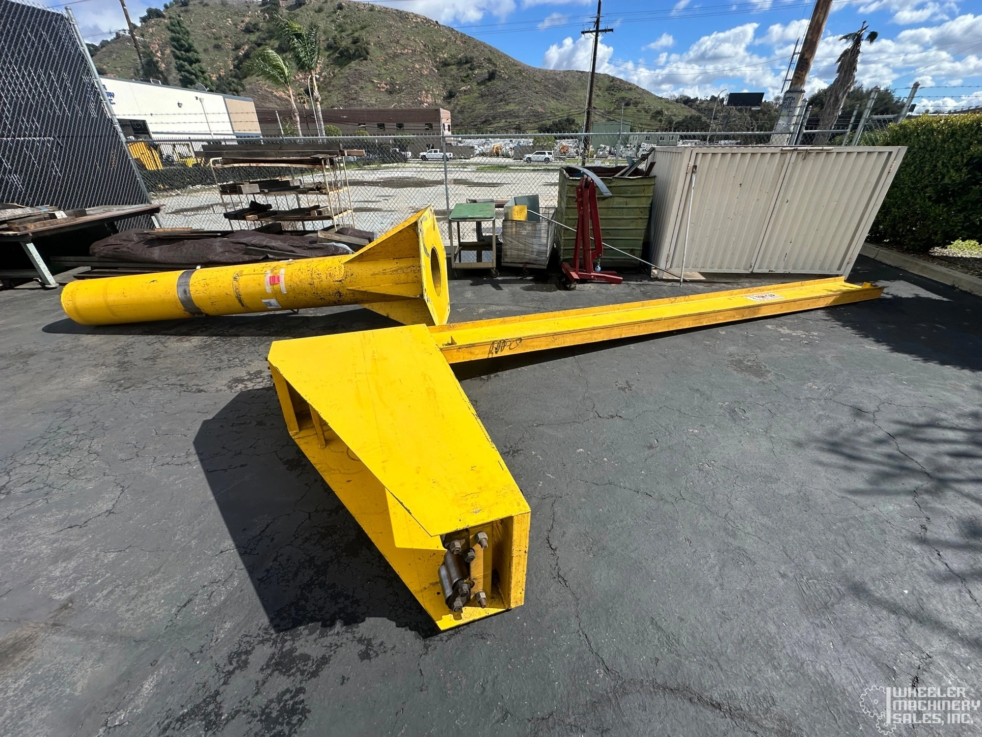 Used ARROW CRANEHOIST 2 Ton CRANES, JIB 7639 | Wheeler Machinery Sales