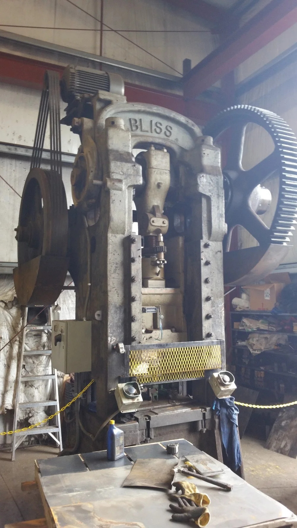Used BLISS STAMPING PRESS NO. 306 Sold Equipment | MD Equipment ...