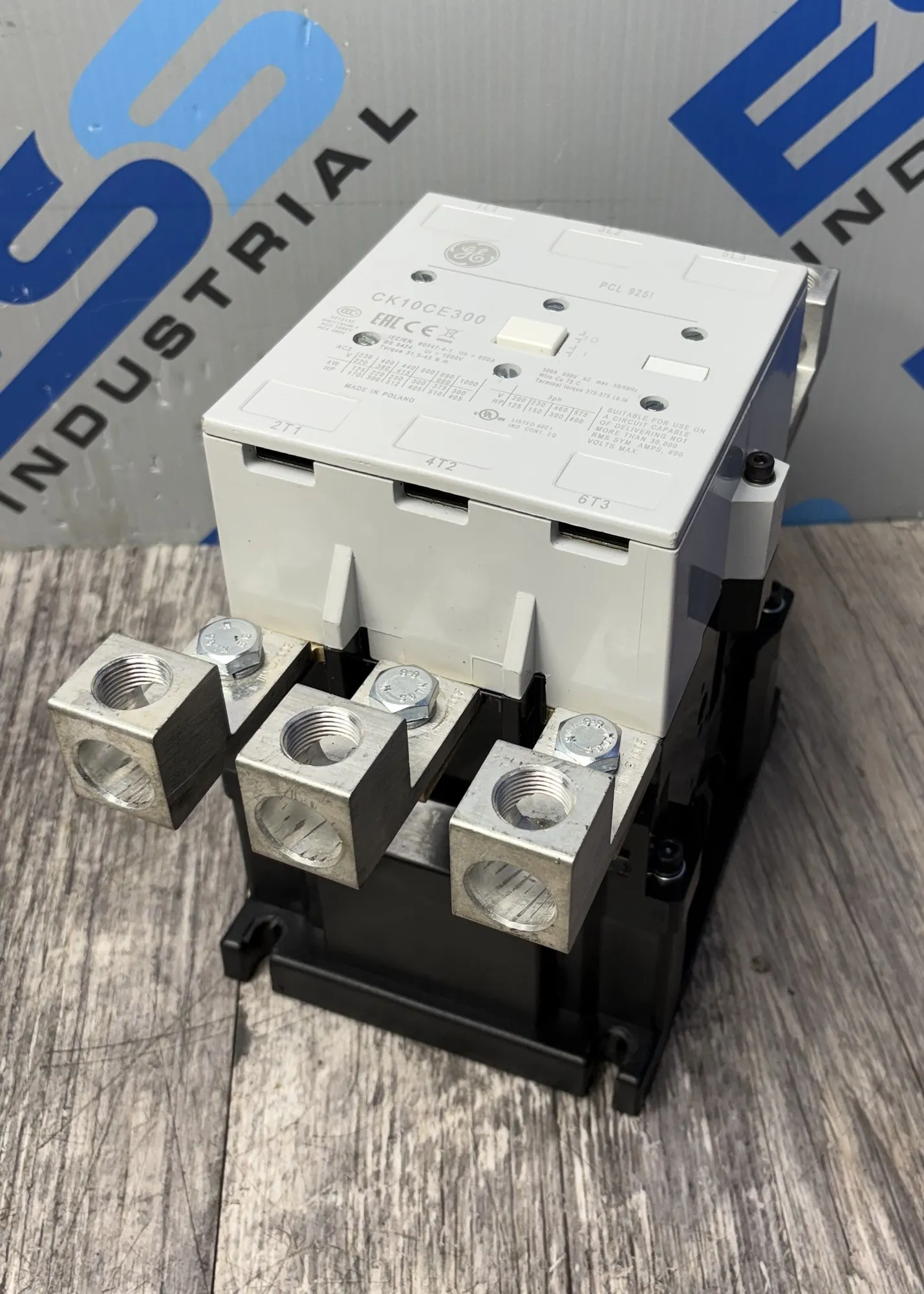 Used GE CK10CE300 Definite Purpose Contactors BC3456-3191E | ESS ...