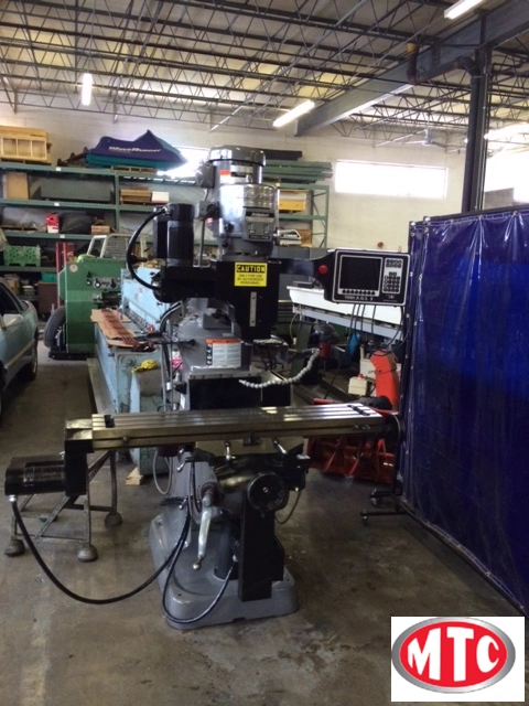 Used 1997 BRIDGEPORT AGE 3 Vertical CNC Knee Mill 2536 | Myers ...