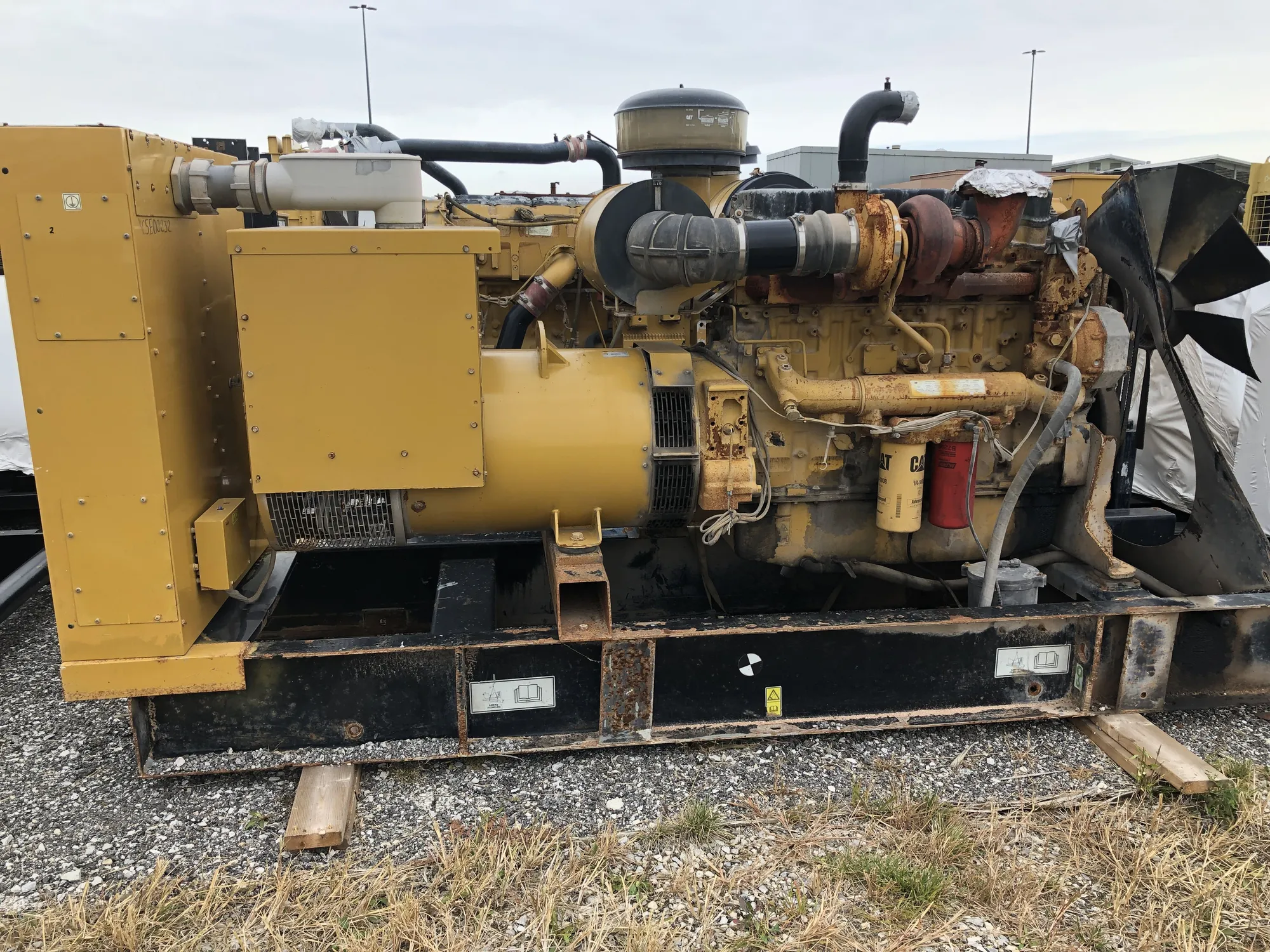 Caterpillar C15 - 500KW Diesel Generator Set Cores (3 Available ...