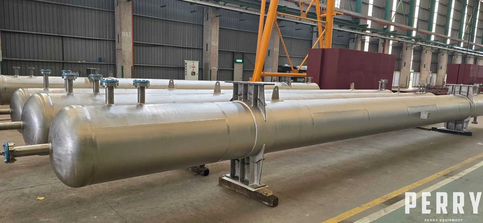 New Morimatsu 4,530 Litre Stainless Steel Tanks VL1623-01 | Perry Equipment