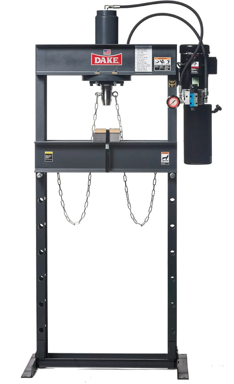 New DAKE FORCE 25DA Shop and H Frame Press | Kempler Machinery