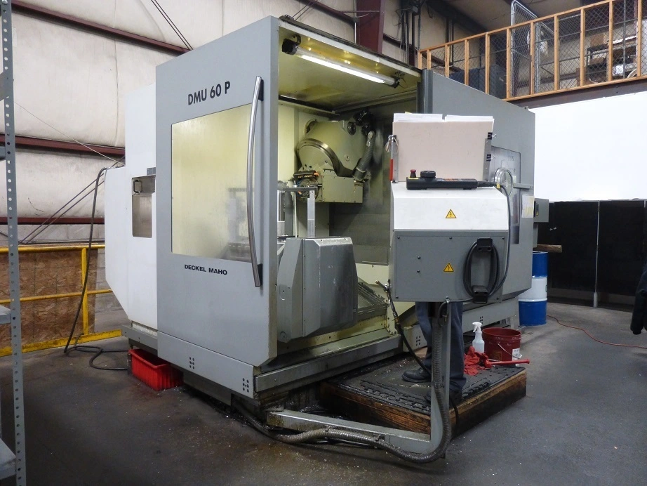 Used 1998 DECKEL DMU-60P 5-AXIS CNC MC Machining Centers, Horizontal ...