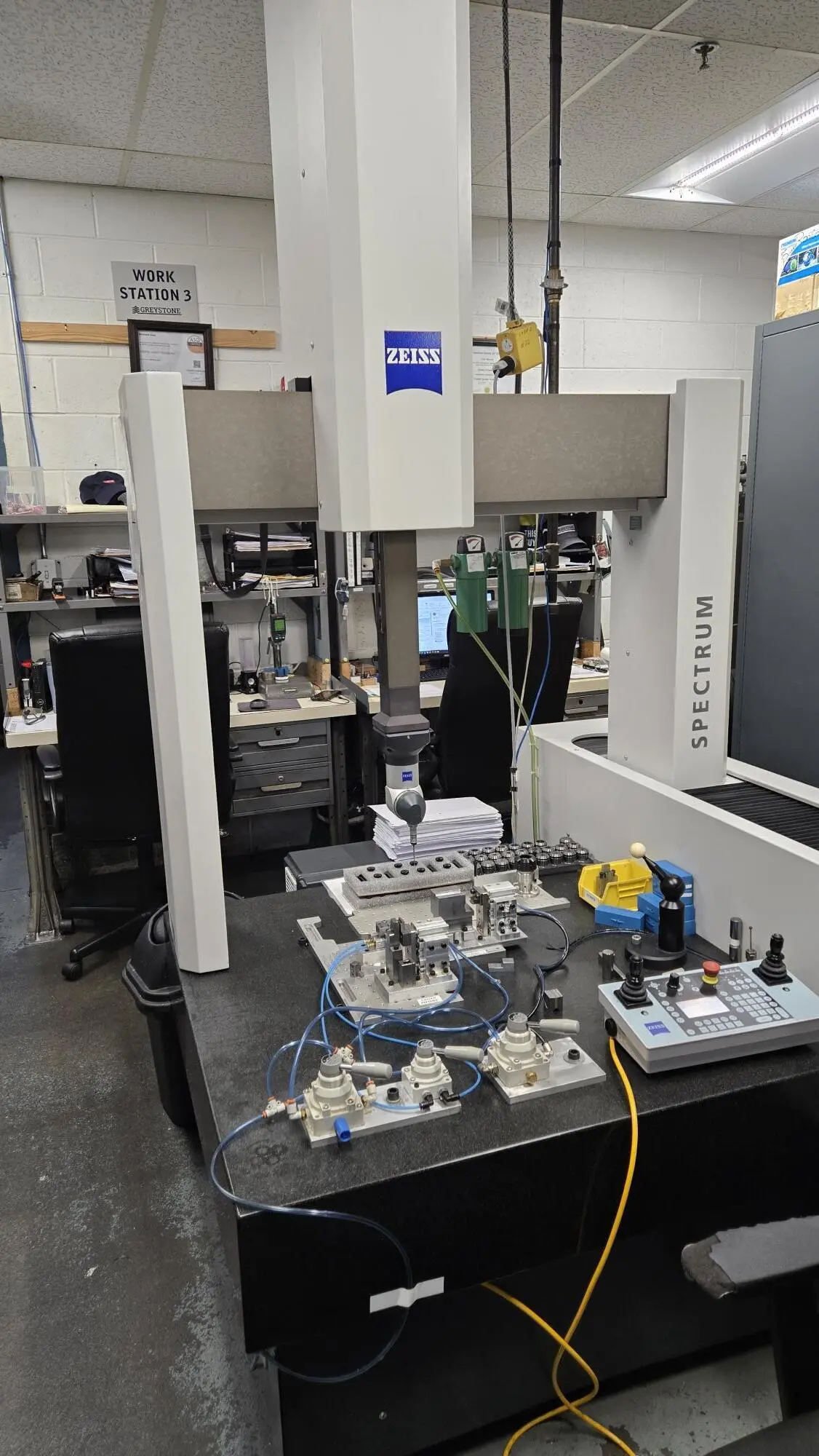 Used 2013 ZEISS SPECTRUM II 7/7/6 Coordinate Measuring Machines 33798 ...