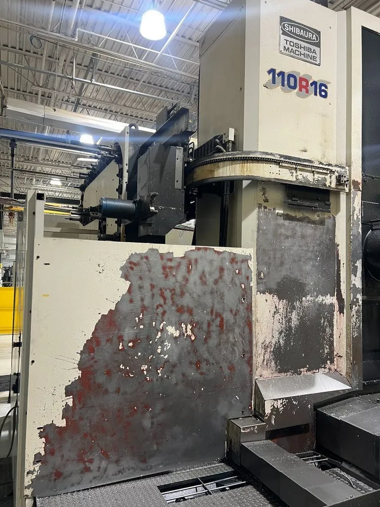 Used 1988 TOSHIBA BTD-100R16 Horizontal Table Type Boring Mills 12654 ...