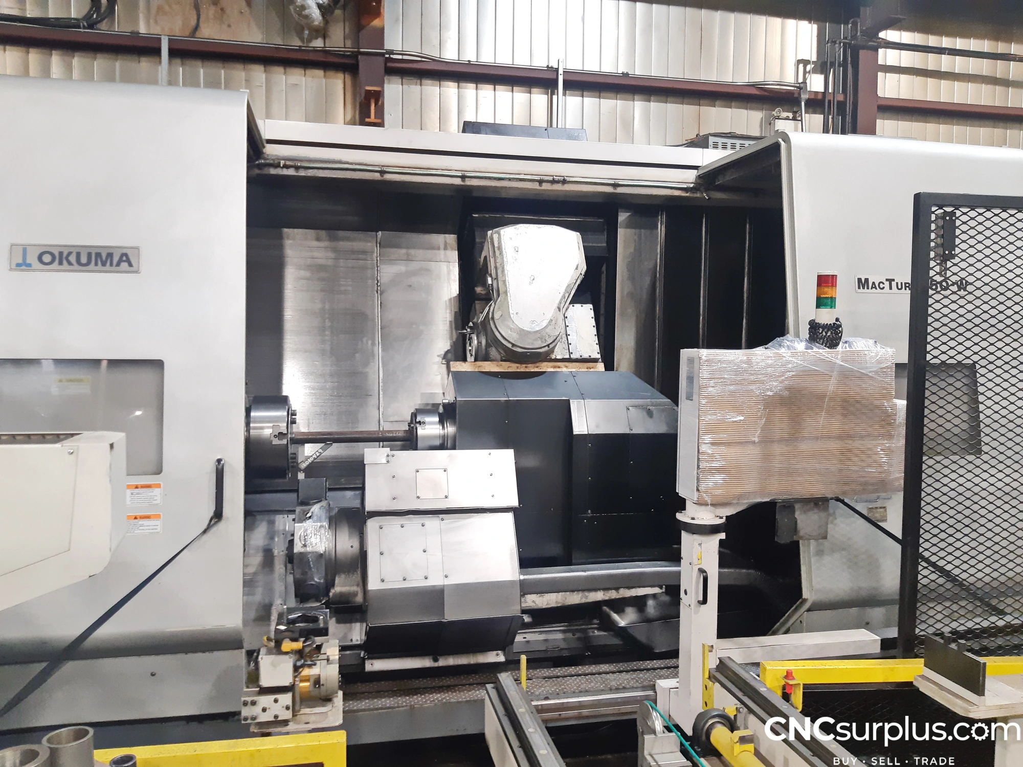 Used 2004 OKUMA MACTURN 550-W 2S 5-Axis or More CNC Lathes 13037 ...