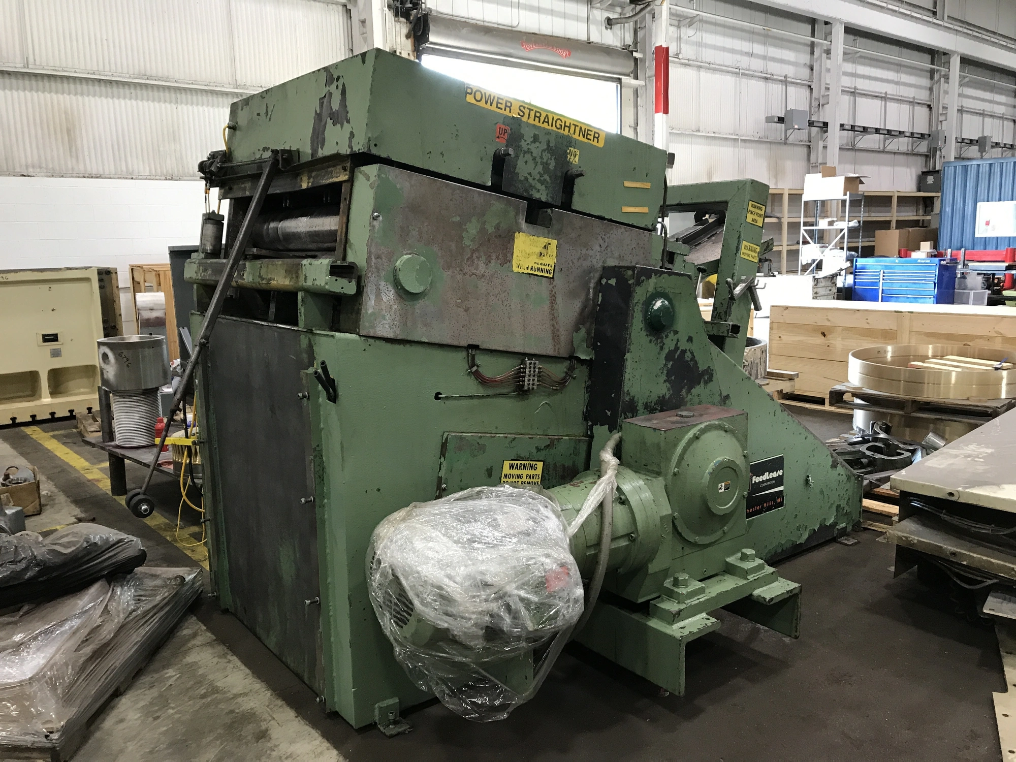 Used 1998 FEED LEASE Uncoiler Straighteners 10755 | Universal Press ...