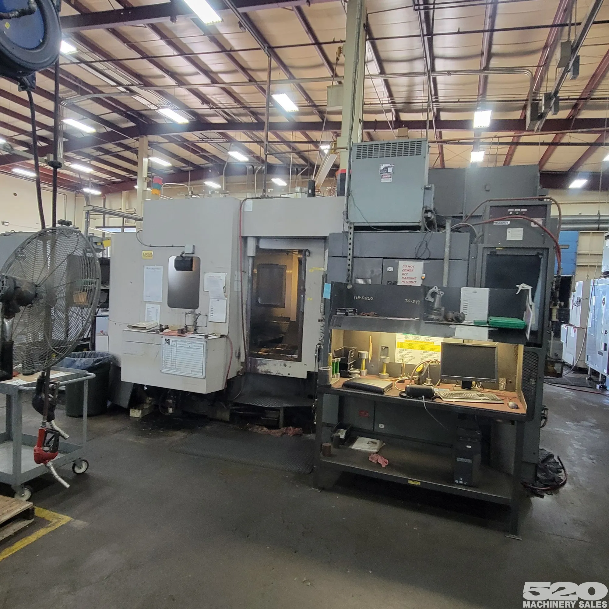 Used 1998 MORI SEIKI MV-65B/50 CNC VMC Vertical Machining Centers 23065 ...