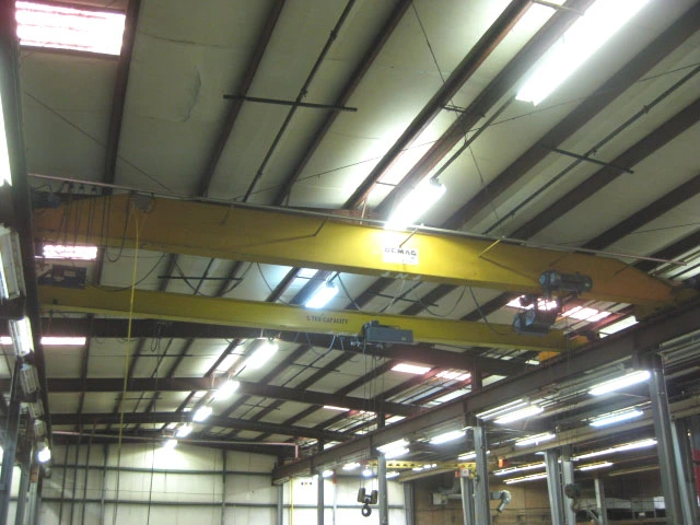 Used DEMAG 5 Cranes - Overhead, Bridge 1696 | Highland Machinery & Crane