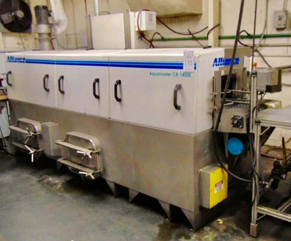 Used 2019 ALLIANCE MANUFACTURING AQUAMASTER CB-1400E Pass-Thru Washer ...
