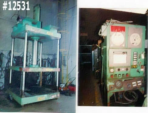 Used PHI UPS/4PS Compression Molding Press 12531 | Kempler Industries
