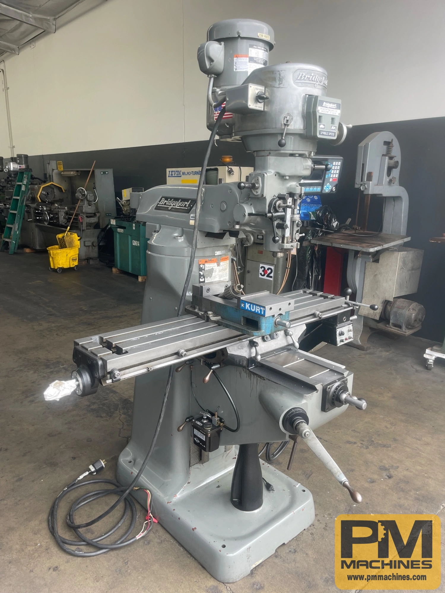 Used BRIDGEPORT SERIES 1 2HP 9"x48" Vertical Mills 81088962 | PM Machines