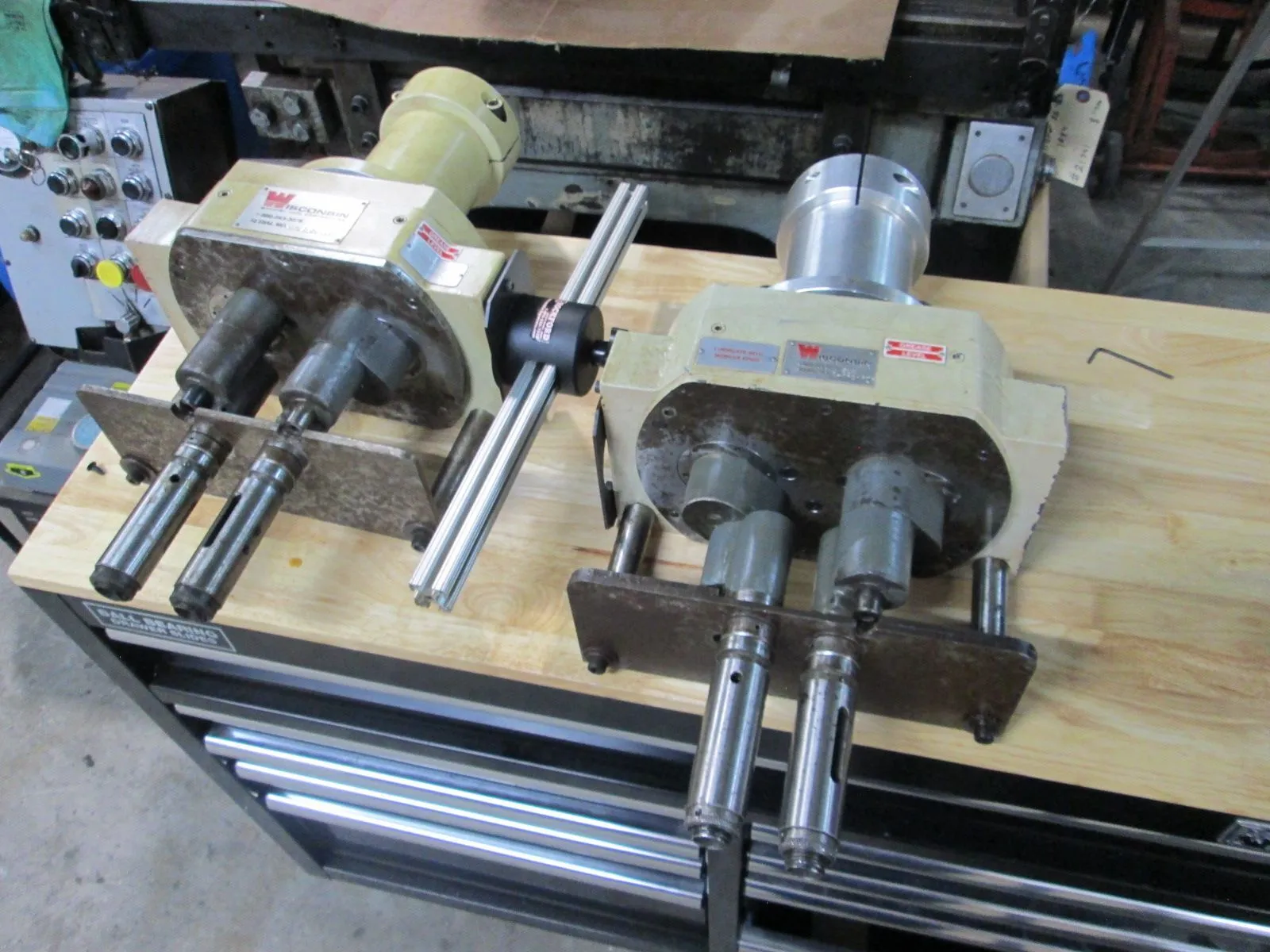 Used Wisconsin Machine Tool SLM Dual Head Drill & Tap Machines 22273 ...